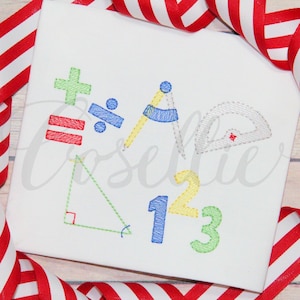 Math Build Your Own Embroidery Design, Math, School, School Subject ...