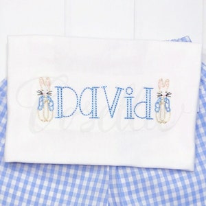 Mini Peter Rabbit Outline Embroidery Design, Beatrix Potter, Peter ...