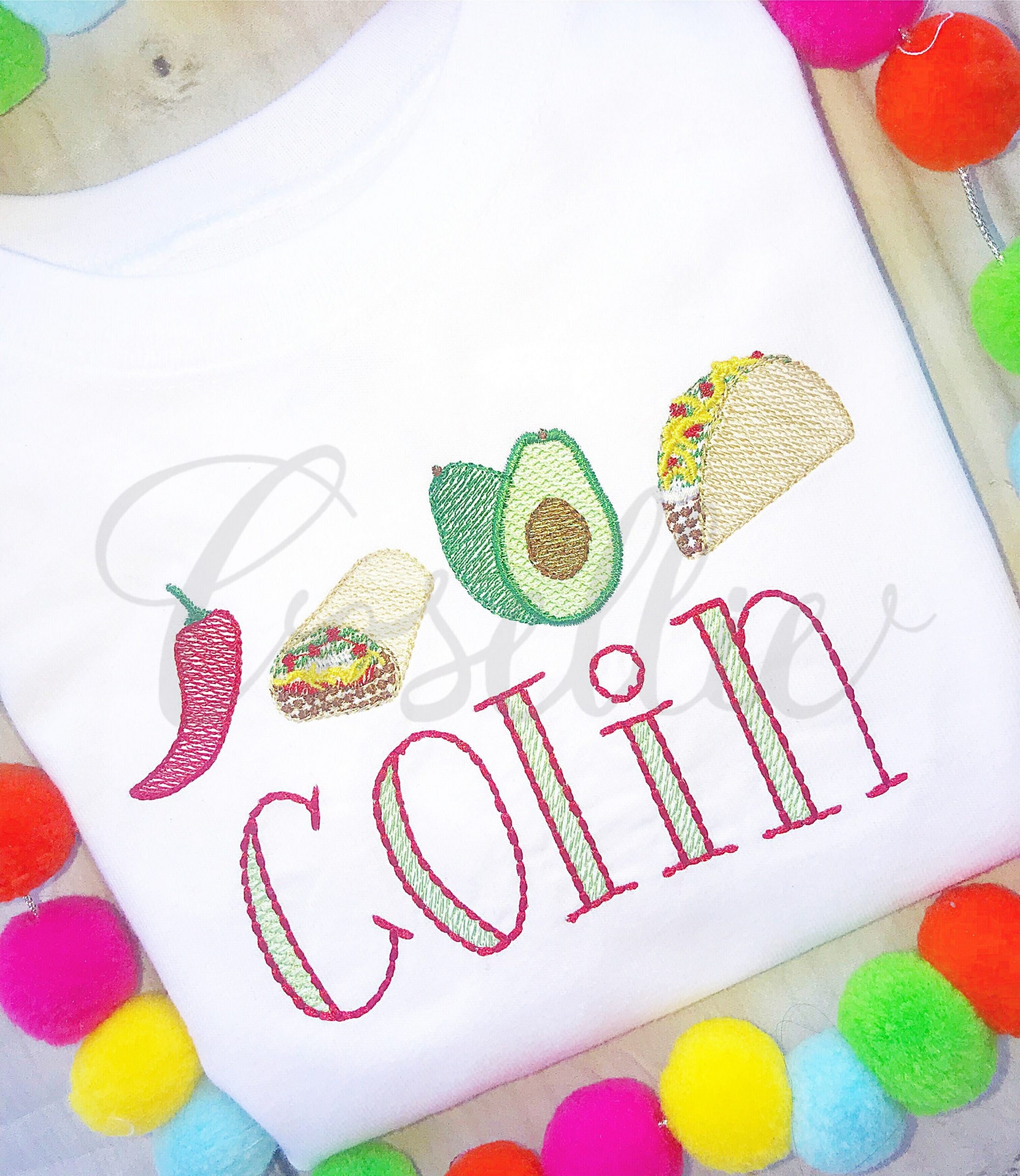 Taco Build Your Own Embroidery Design, Taco Twosday, Mini Taco, Taco ...