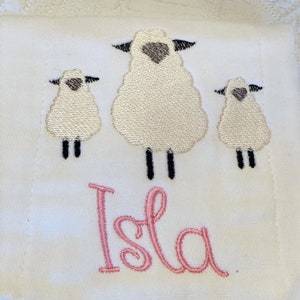 Sheep Embroidery Design - Etsy