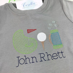 Golf Trio Sketch Embroidery Design, Golf Embroidery Design, Golf, Golf ...