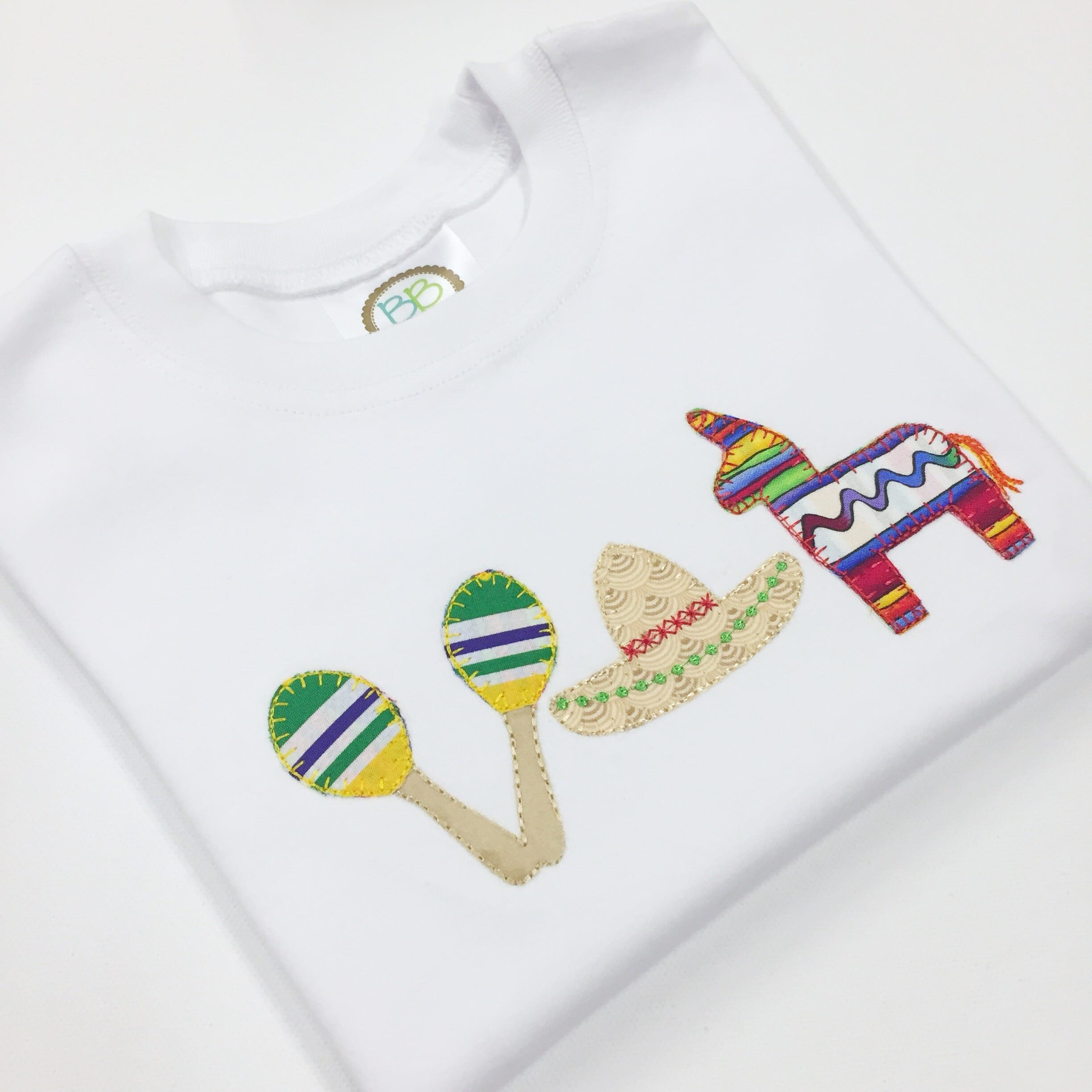 Fiesta Applique Embroidery Design Pinata Embroidery Design - Etsy