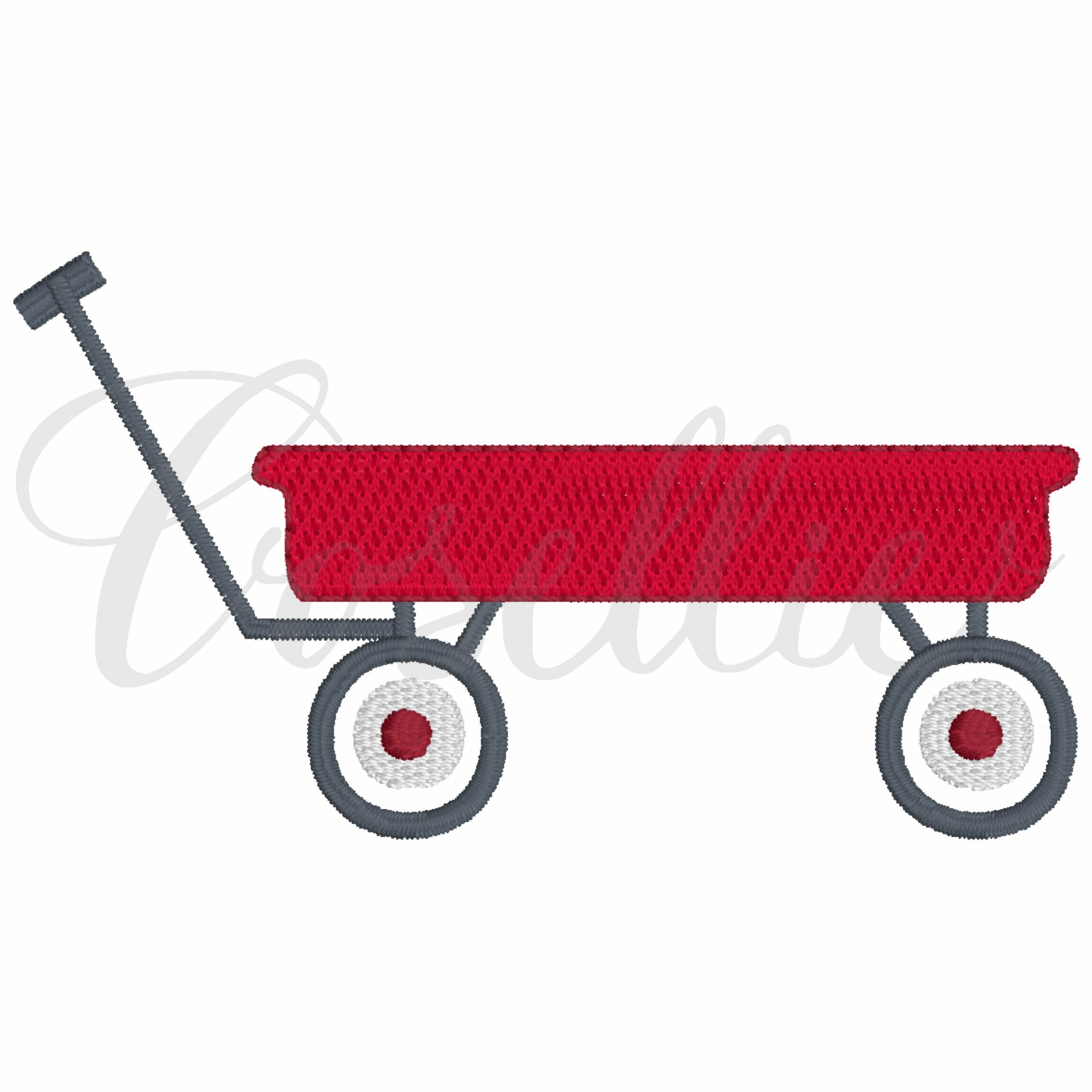 Wagon Embroidery Design, Wagon, Vintage Wagon, Boy Wagon, Girl Wagon ...