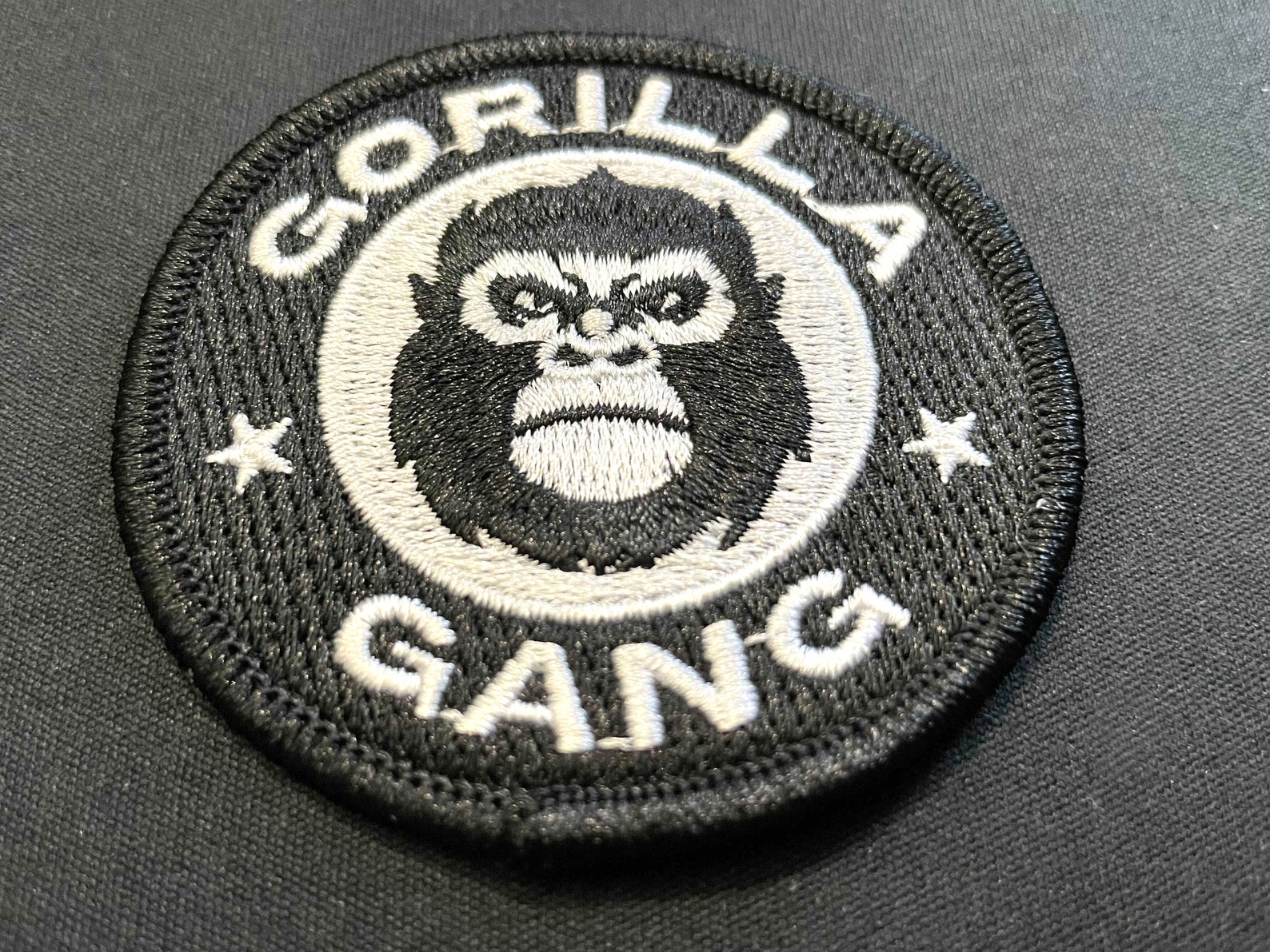 Gorilla Gang AMC GME Apes Stitched Detailed Iron-on Patch - to the Moon ...