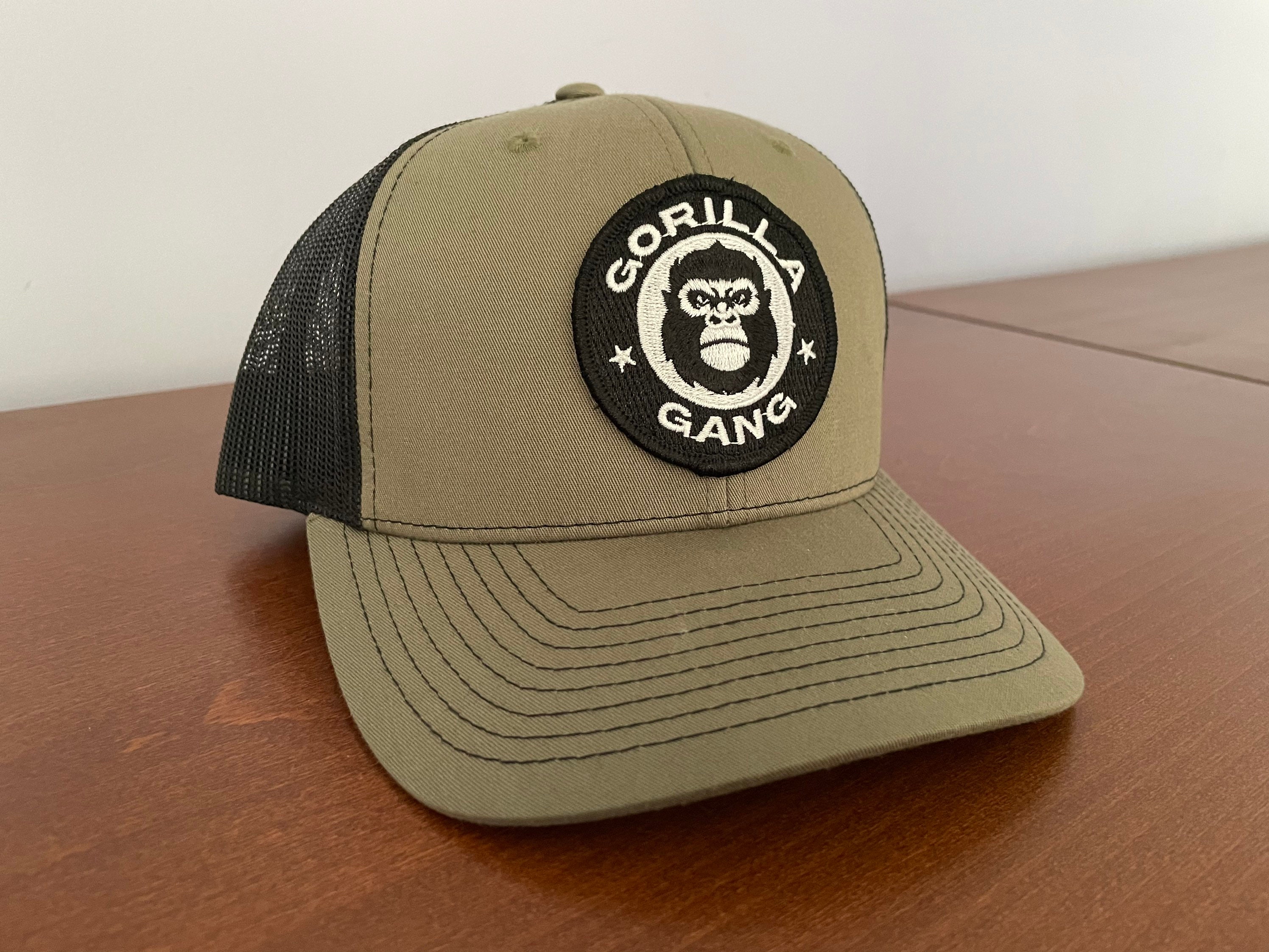 Gorilla Gang AMC GME Apes Stitched Detailed Iron-on Patch - to the Moon ...