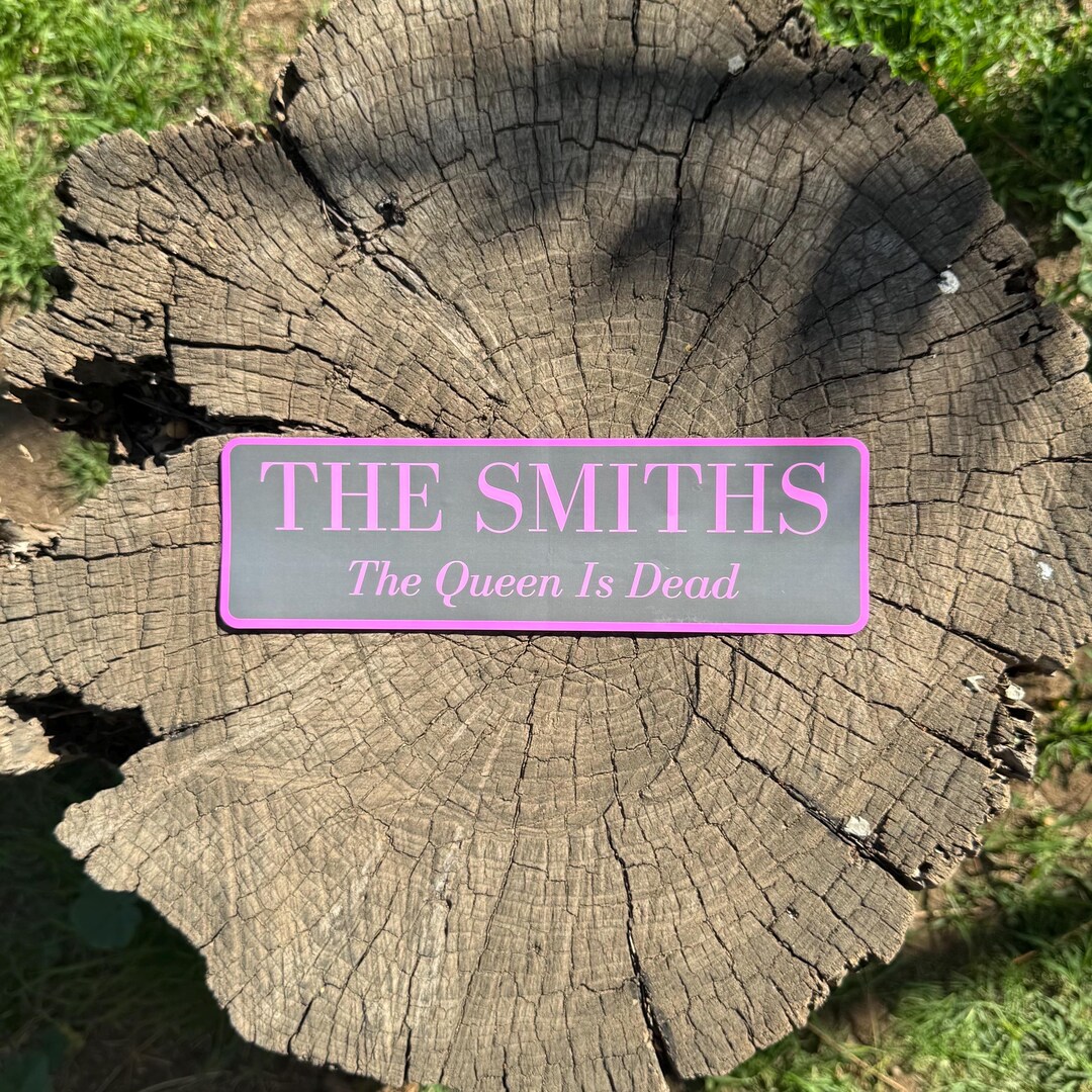The Smiths, the Queen is Dead Bumper Sticker - Etsy