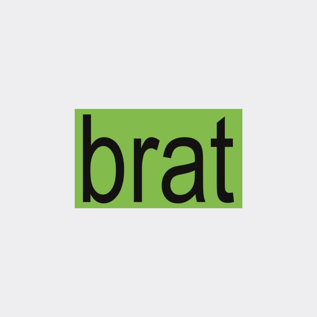 Charli XCX “brat” Sticker - Etsy