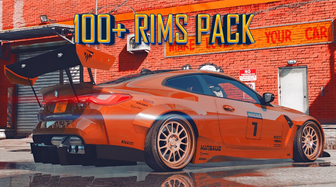 Fivem Custom Rims Pack 100 Custom Addon Wheels Optimized L Fivem Ready ...