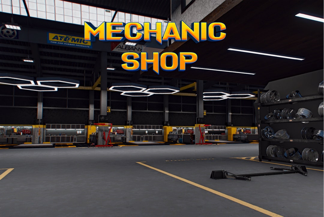 Mechanic Shop Fivem MLO L Grand Theft Auto 5 Optimized Mod High Quality ...