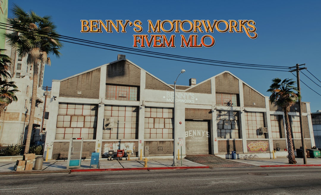 Benny's Motorworks Fivem MLO L Grand Theft Auto 5 Optimized Mod High ...