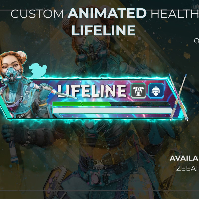 Apex Legends Custom Health Bar Overlay - Etsy