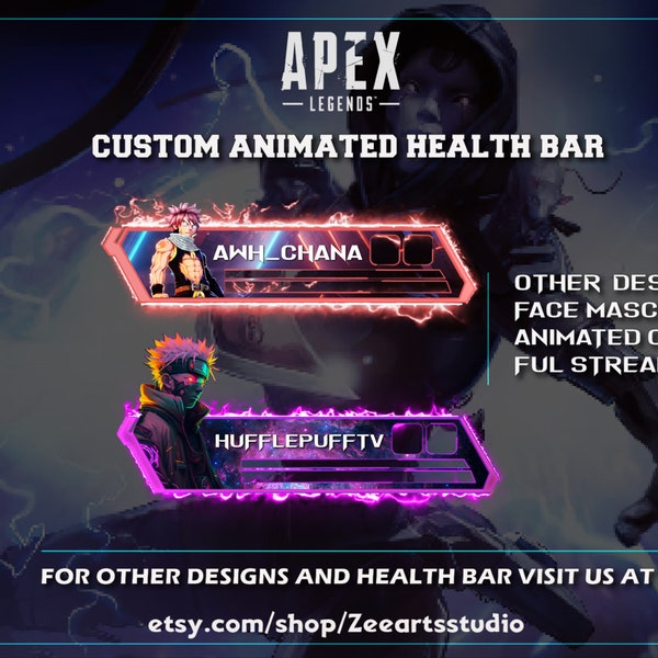 Health Bar Overlay - Etsy