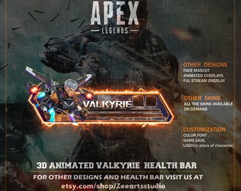 Apex Legends Custom Health Bar Overlay. Customizable - Etsy