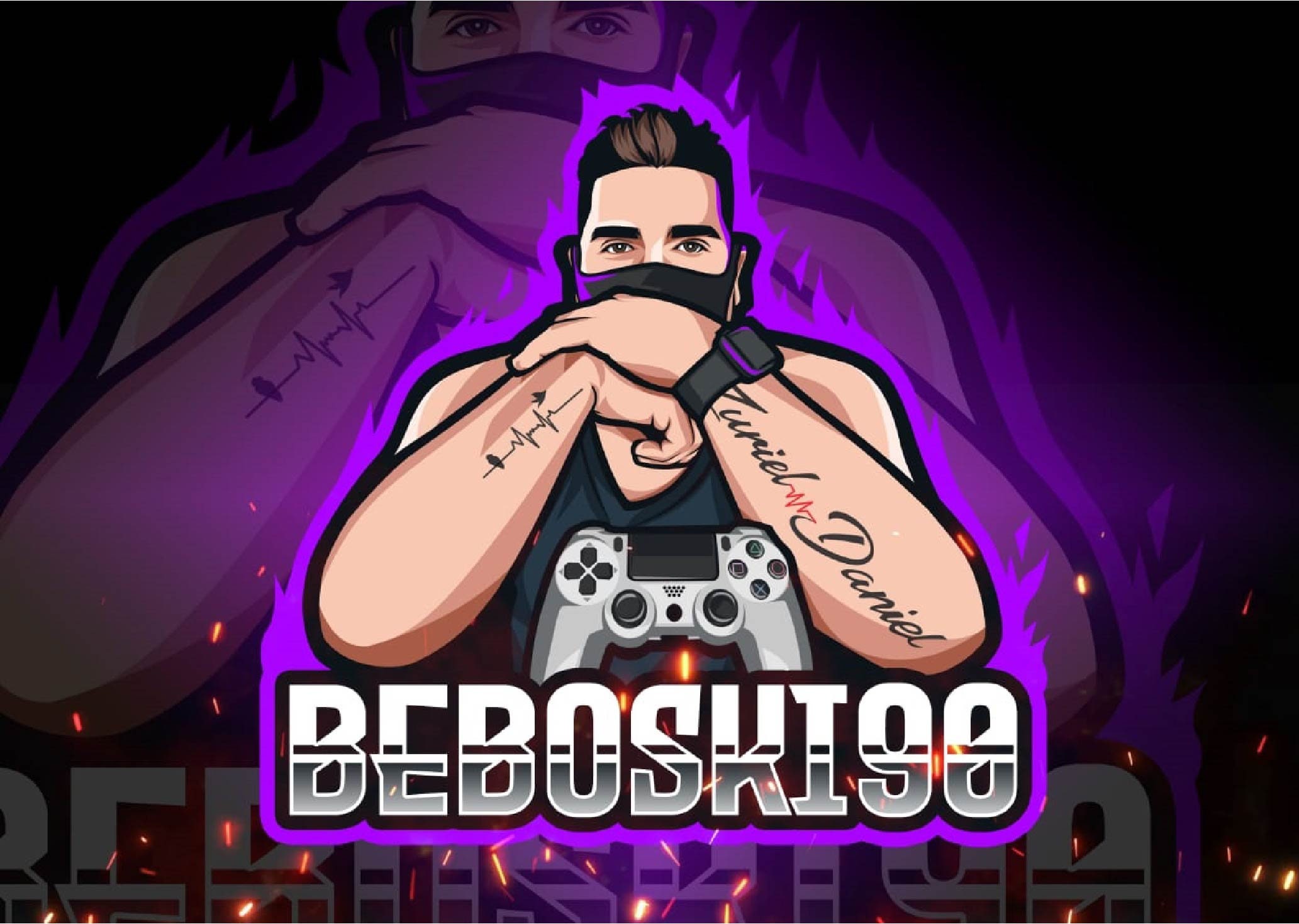 Custom Your Gaming Profile Picture, Twitch Logo, Gaming Logo,cartoon ...
