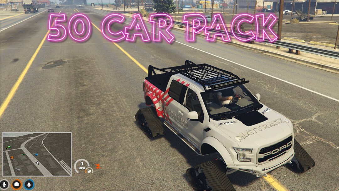 GTA V Vehicle Pack: 50 Cars Fivem Ready 1.8 GB Optimized Realistic ...
