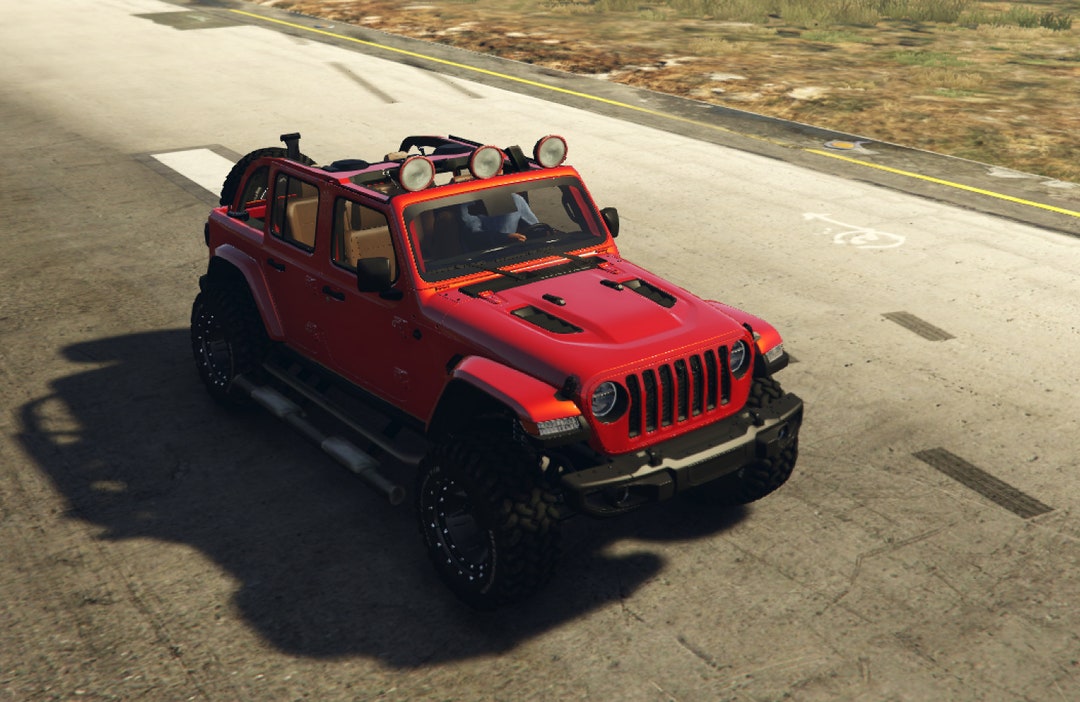 Fivem Jeep Car Pack 5 Cars Available in Different Colors and With Sound ...