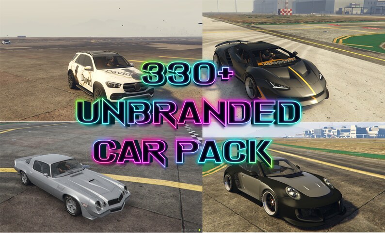 330 Unbranded /debadged Vehicle Pack L Rims Packl Fivem Ready L High ...