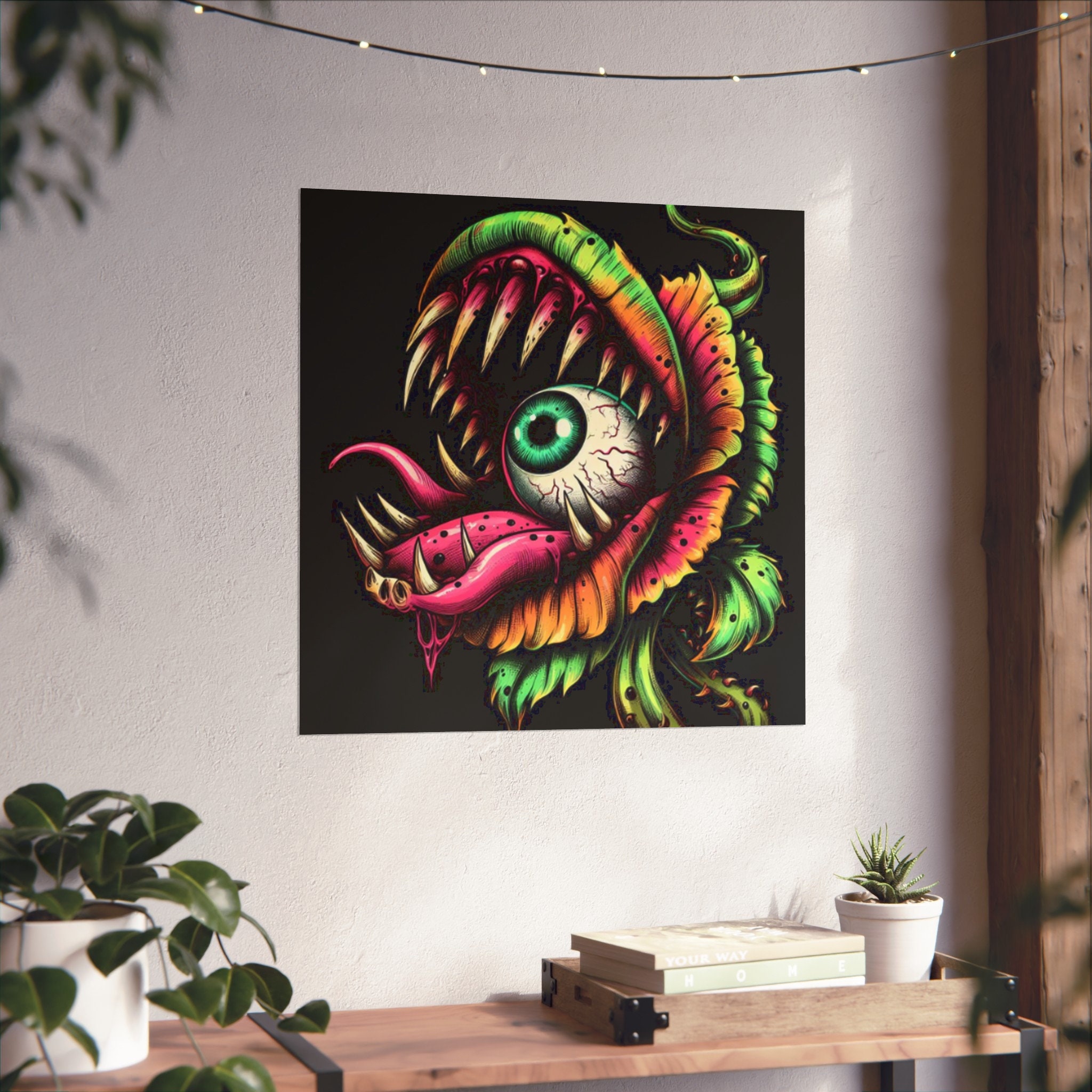 Carnivorous Plant Creepy Venus Flytrap Horror Houseplant Alternative ...