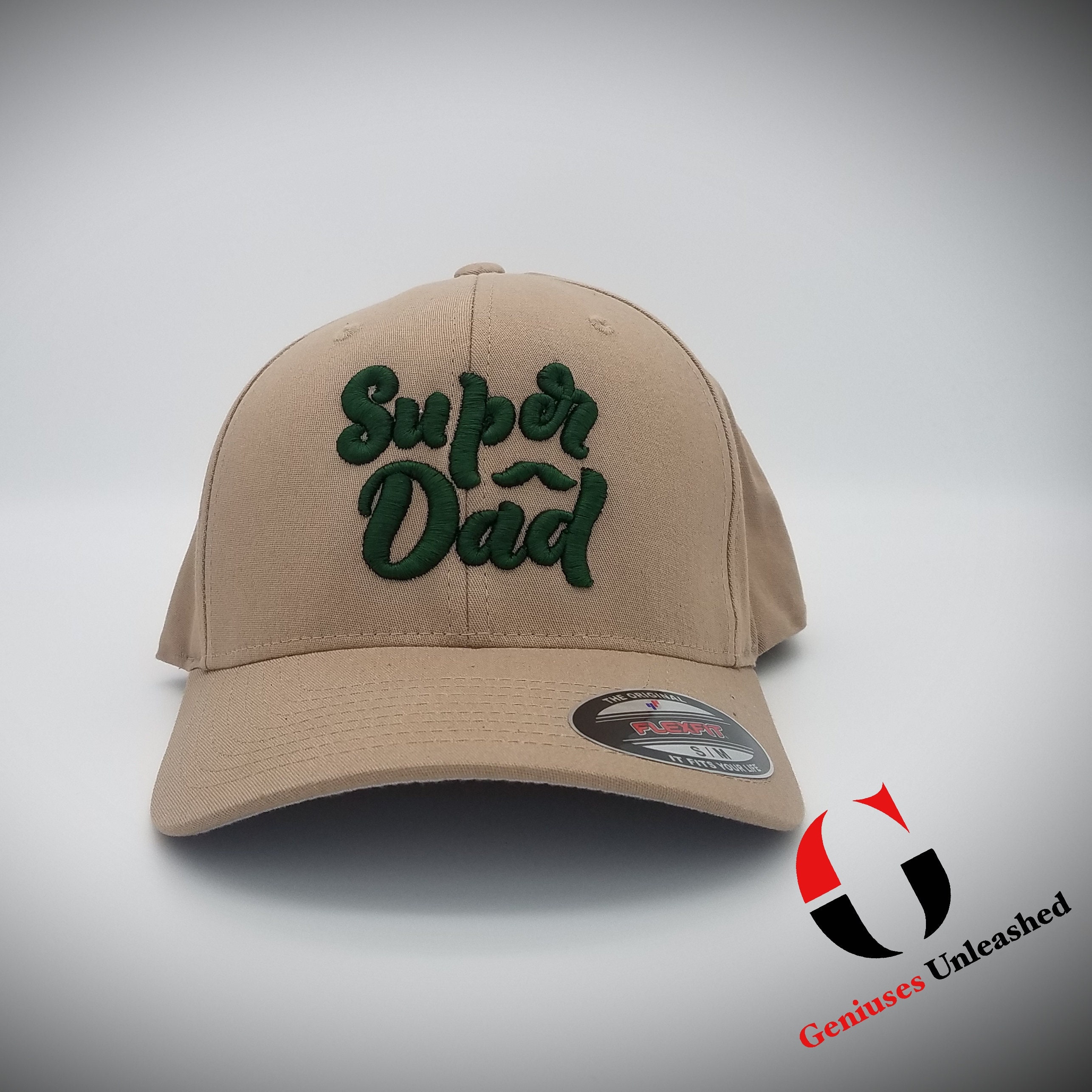 SUPER DAD Puff Hat / Eroe / Festa del papà / Cappello kaki | Etsy