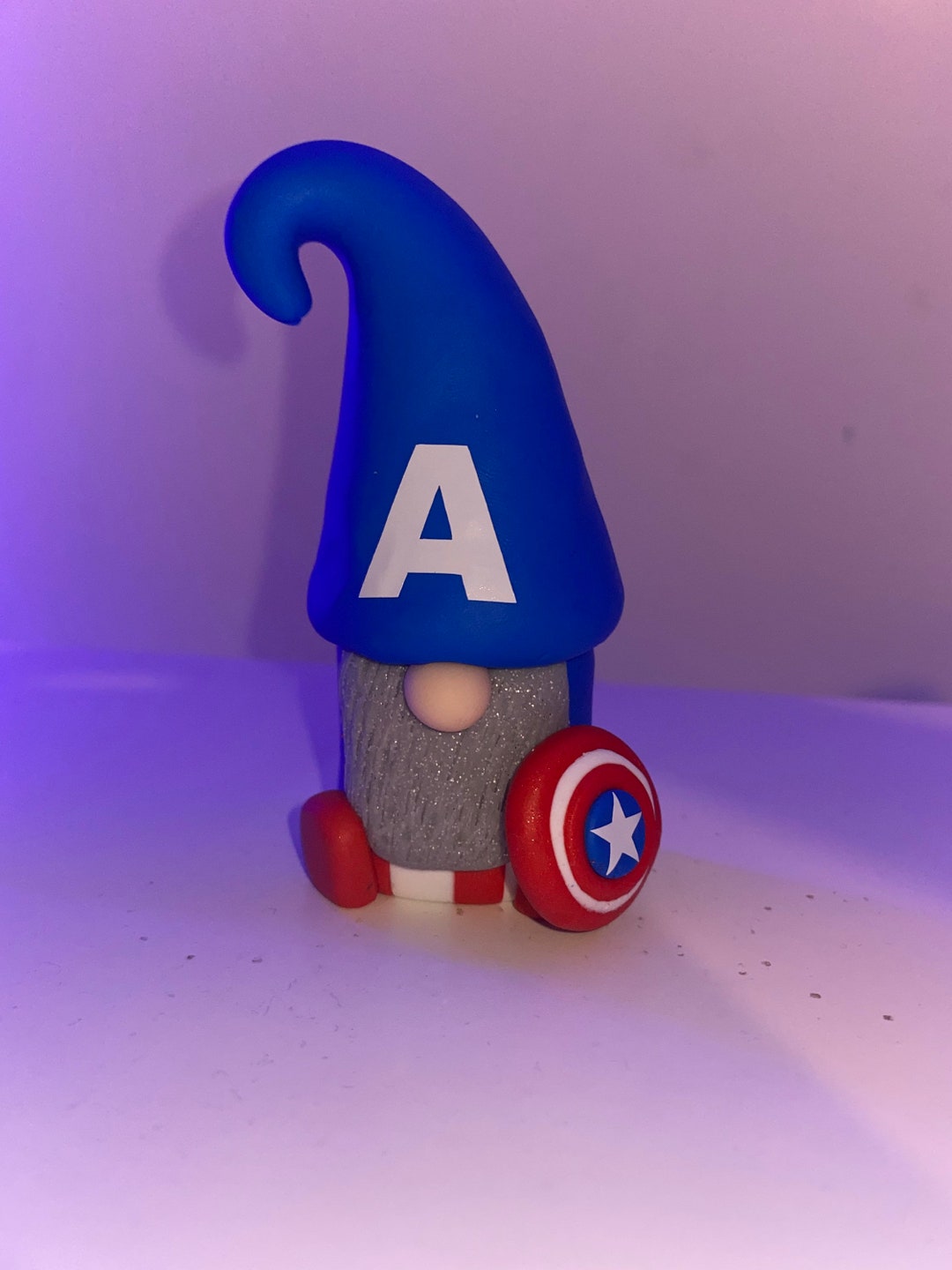 Captain America Gnome/ Gonk/ Superhero/ Avengers/ Marvel - Etsy