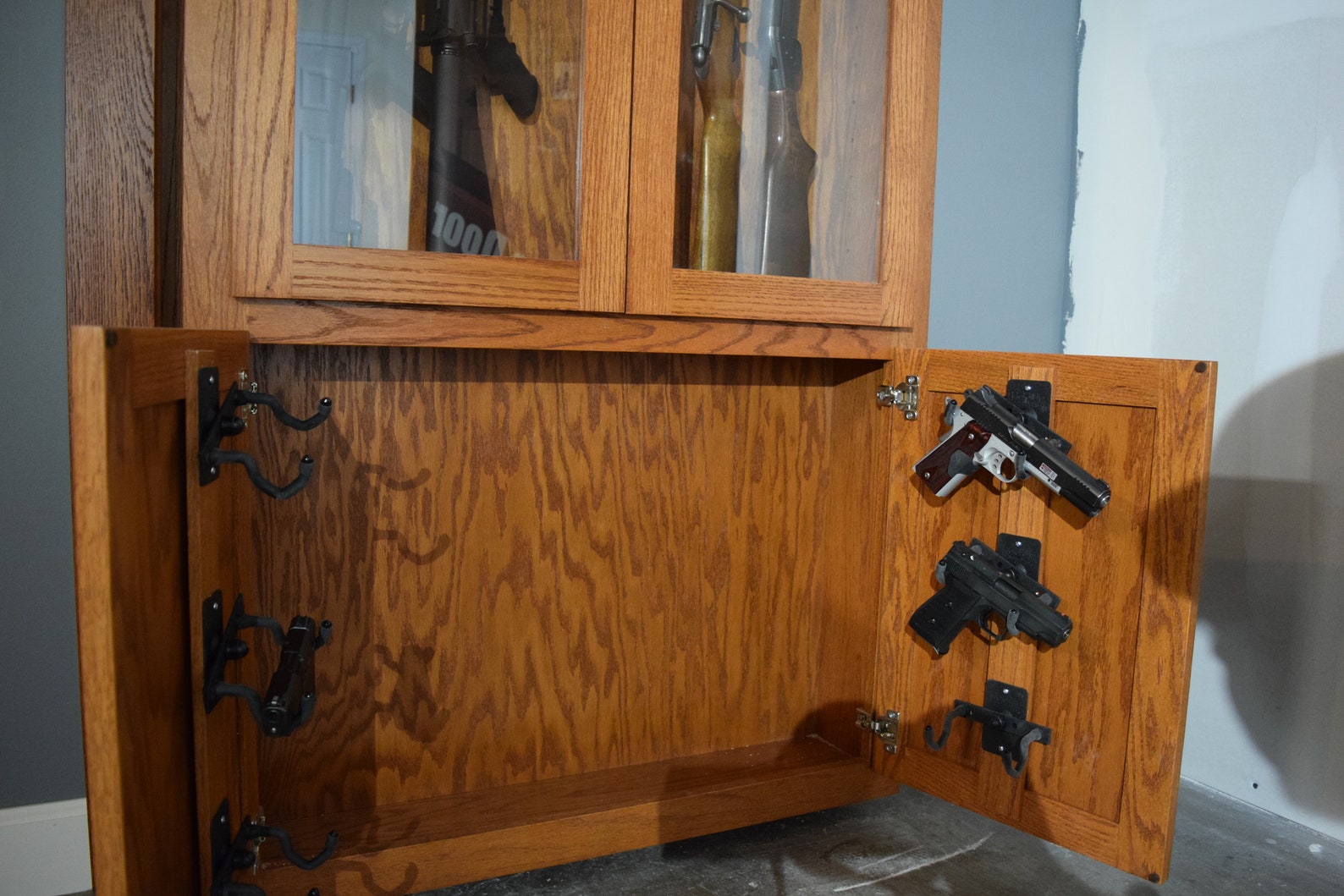 Double-sided Door, Gun Rack, Pool Room - Etsy