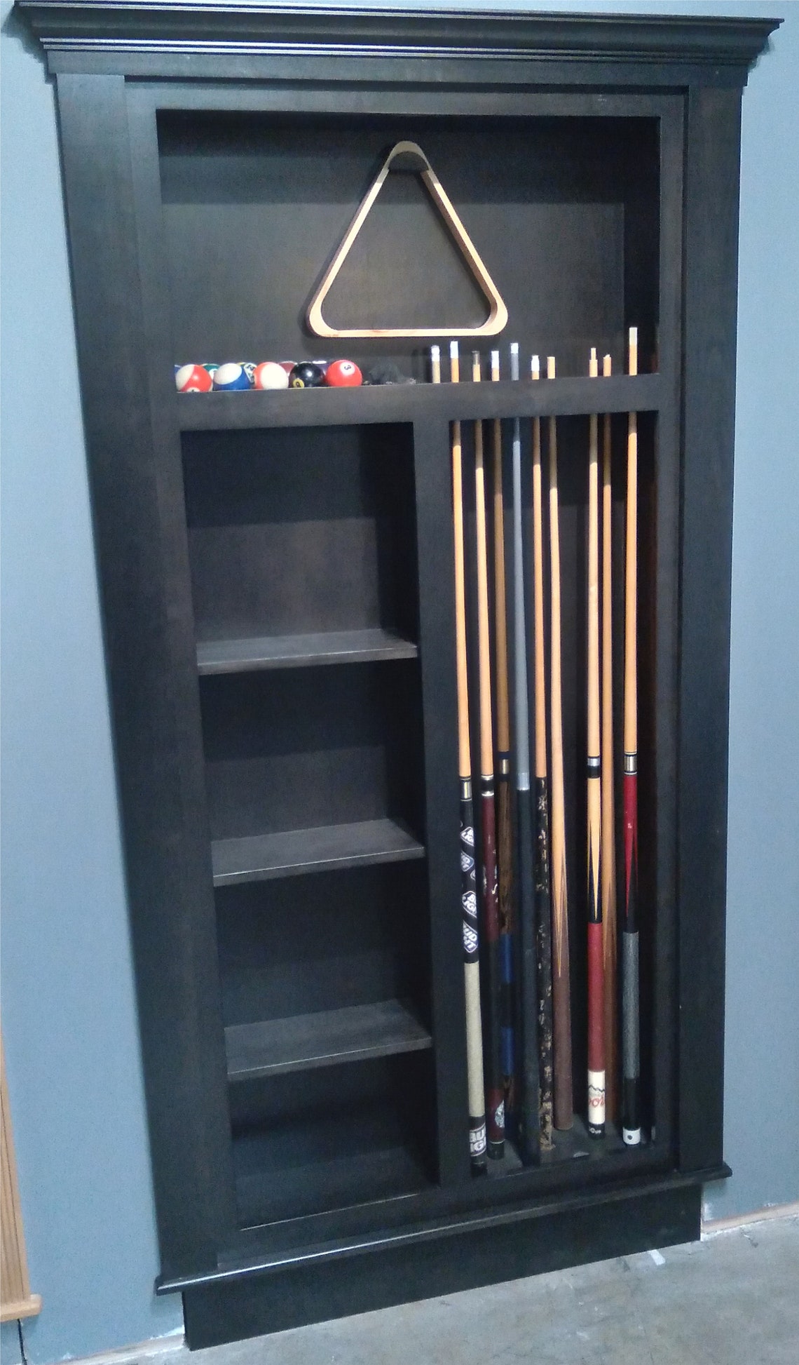 Hidden door Billiard Door | Etsy