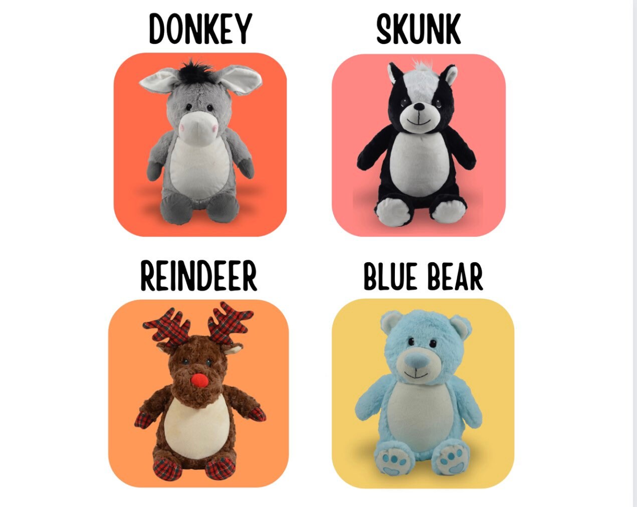 Sibling Stuffed Animal, Personalized Sibling Stuffy, Baby Announcement ...