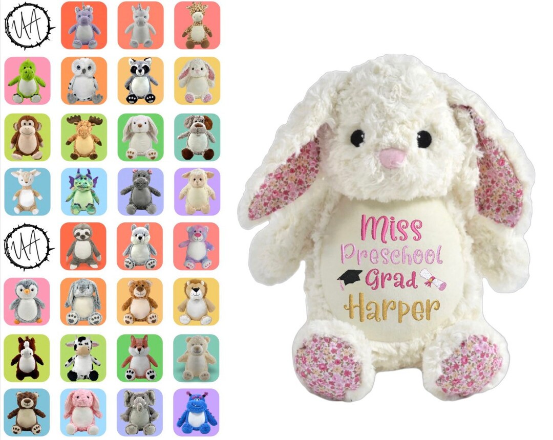 Preschool Graduation Stuffed Animal, Preschool Graduation Gift ...