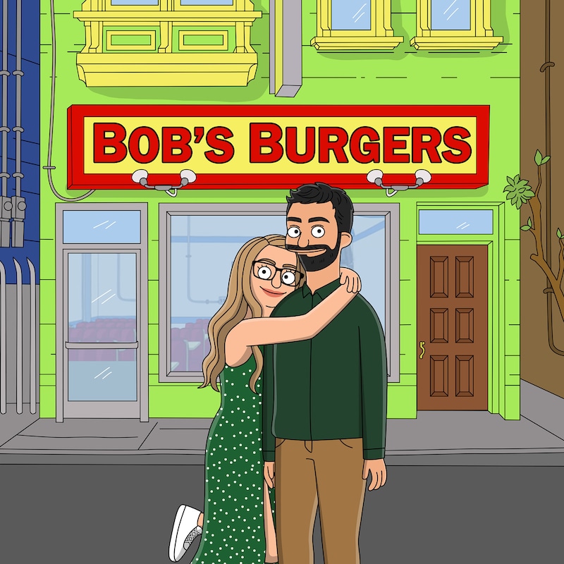 Custom Portrait Couple Anime Canvas - Etsy