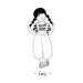 Clean Line Drawing Portrait | Minimalist Couple or Family Digital Art ...