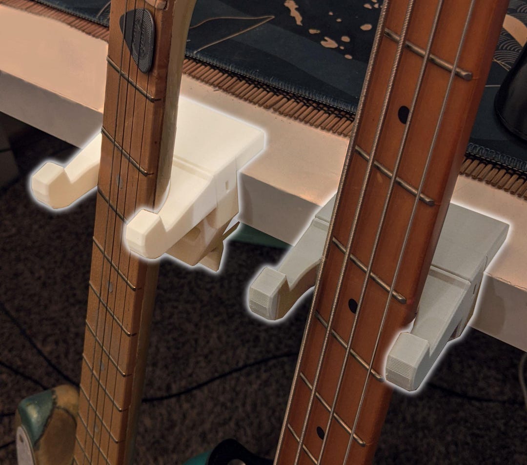 Guitar Clamp Holder Cradle for Desk or Table. Holds Most Guitars! - Etsy