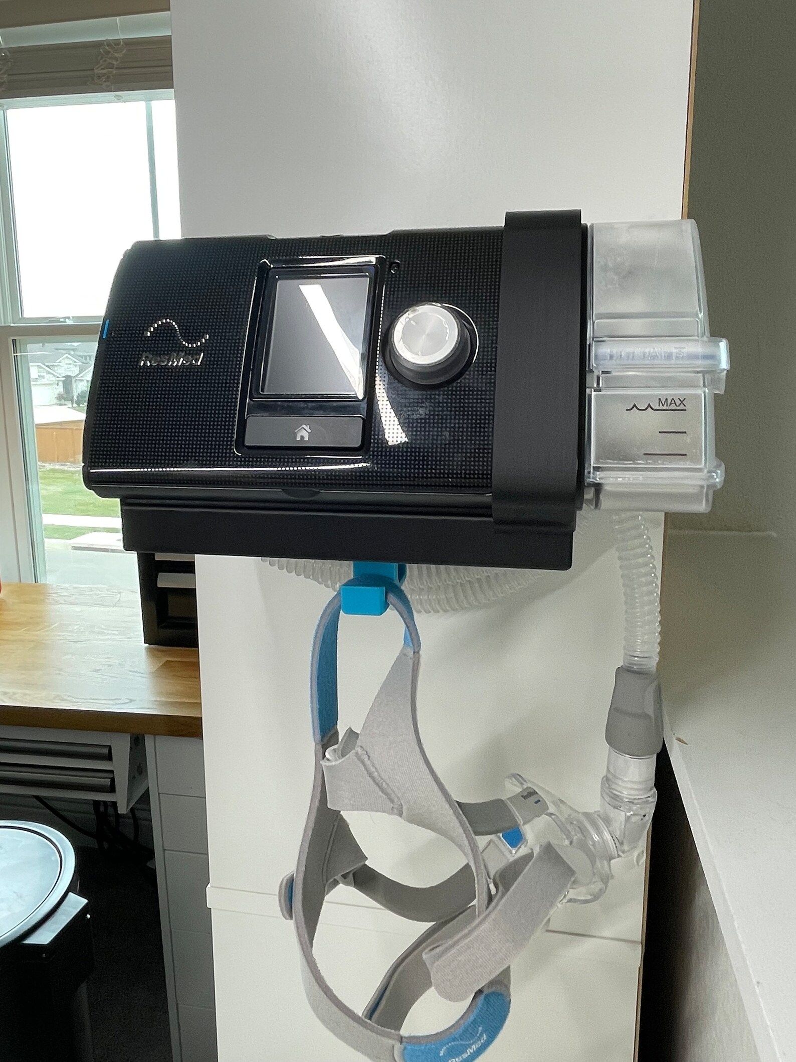 Resmed Airsense 10 CPAP Wall Mount, Low Profile, Floating - Etsy