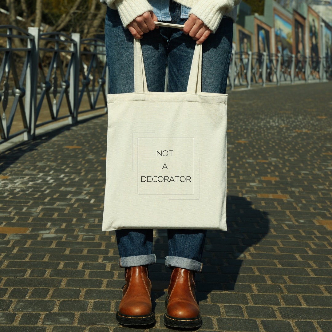 Interior Designer Tote Bag Minimalist Canvas Tote Bag Totebag Work Tote ...