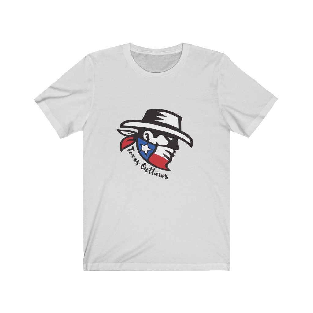 Texas Outlaws Graphic T-shirt | Everything is Bigger in Texas | Outlaw ...