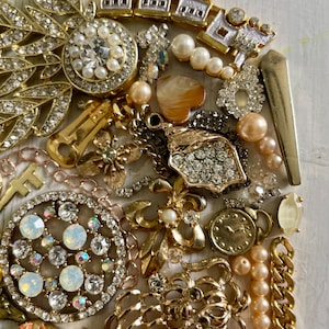 Custom and Made-to-order Jewelry Collages as Well as Vintage Pins ...