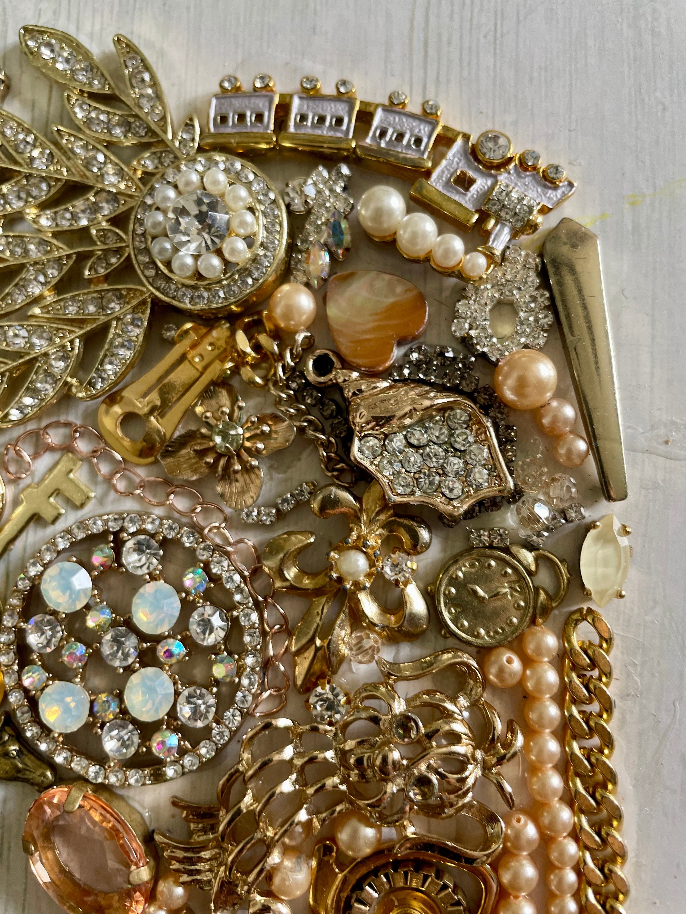 Custom and Made-to-order Jewelry Collages as Well as Vintage Pins ...