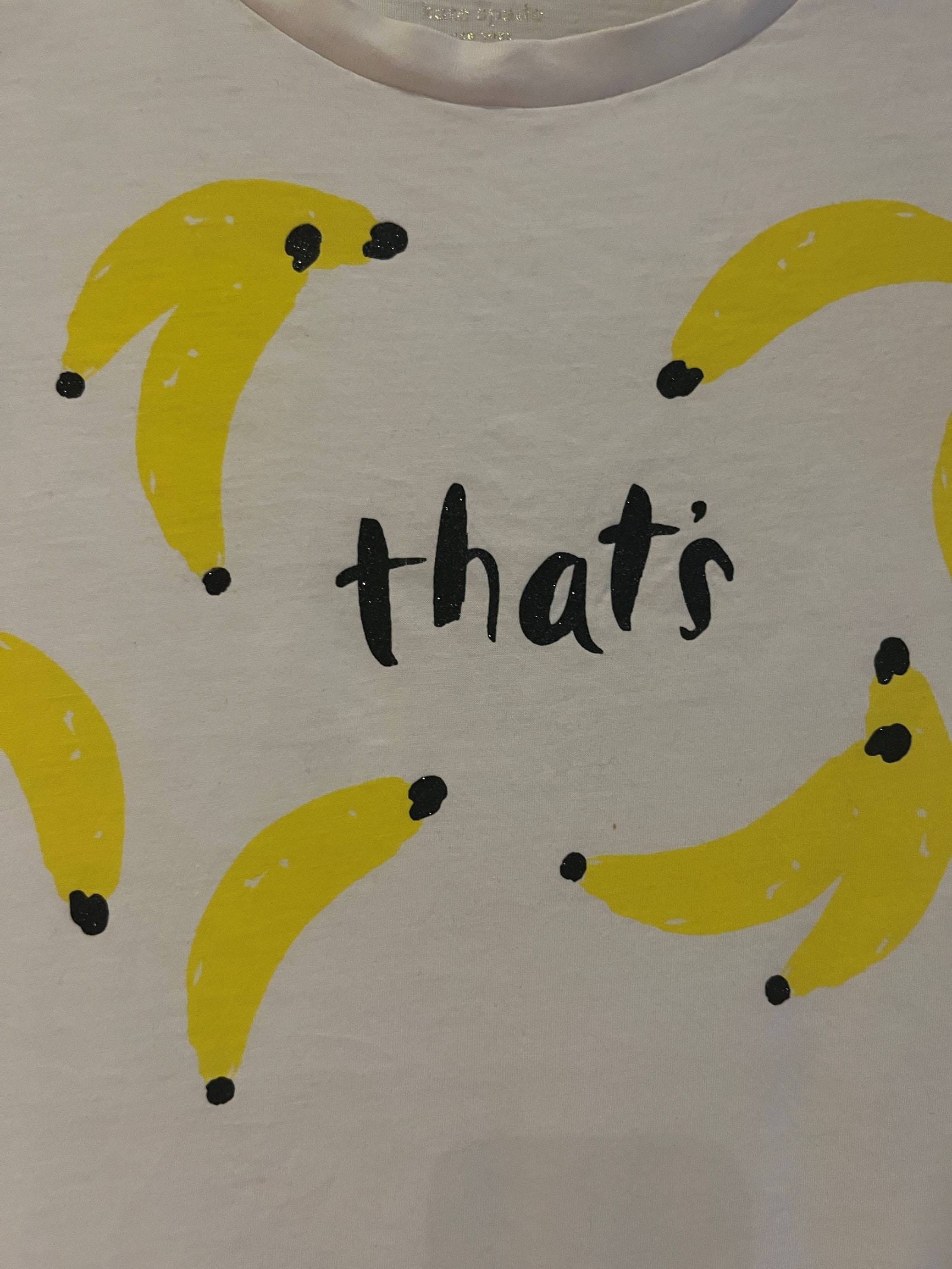 Broome Street X Kate Spade: That's Bananas Graphic T - Etsy