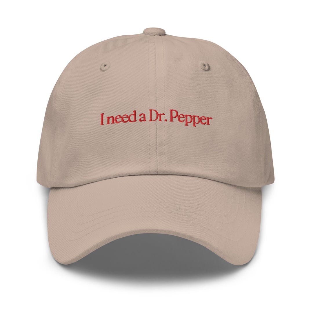 Dr Pepper Embroidered Hat Cute Gift Christmas Gifts for Girlfriends ...