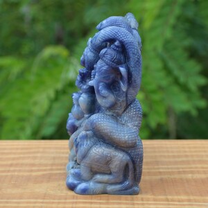 Blue Sapphire Shaiva Parvati | 8350 Carats/ 1670 Grams Shiva Parvati ...