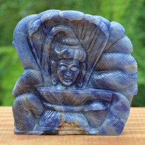 Blue Sapphire Shaiva Parvati | 8350 Carats/ 1670 Grams Shiva Parvati ...