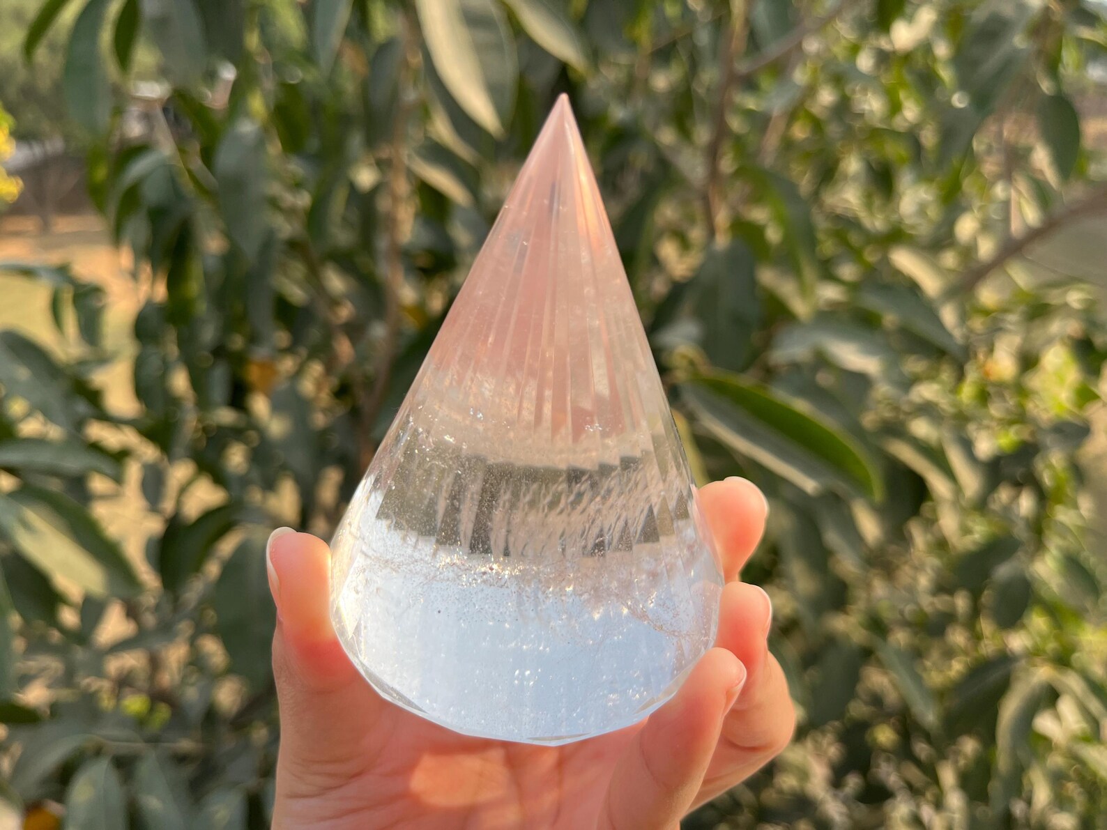 4.9" Himalayan Clear Quartz Extractor | Himalayan Clear Quartz Faceted ...