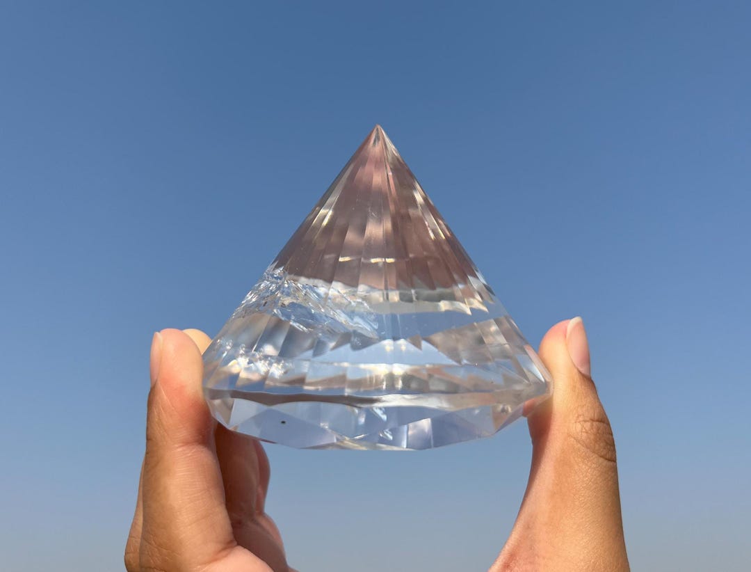 2.5" Himalayan Clear Quartz Extractor | Himalayan Clear Quartz Faceted ...