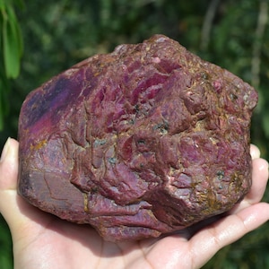 Huge!! Natural Untreated Raw Ruby Crystal | Museum Quality Untreated ...