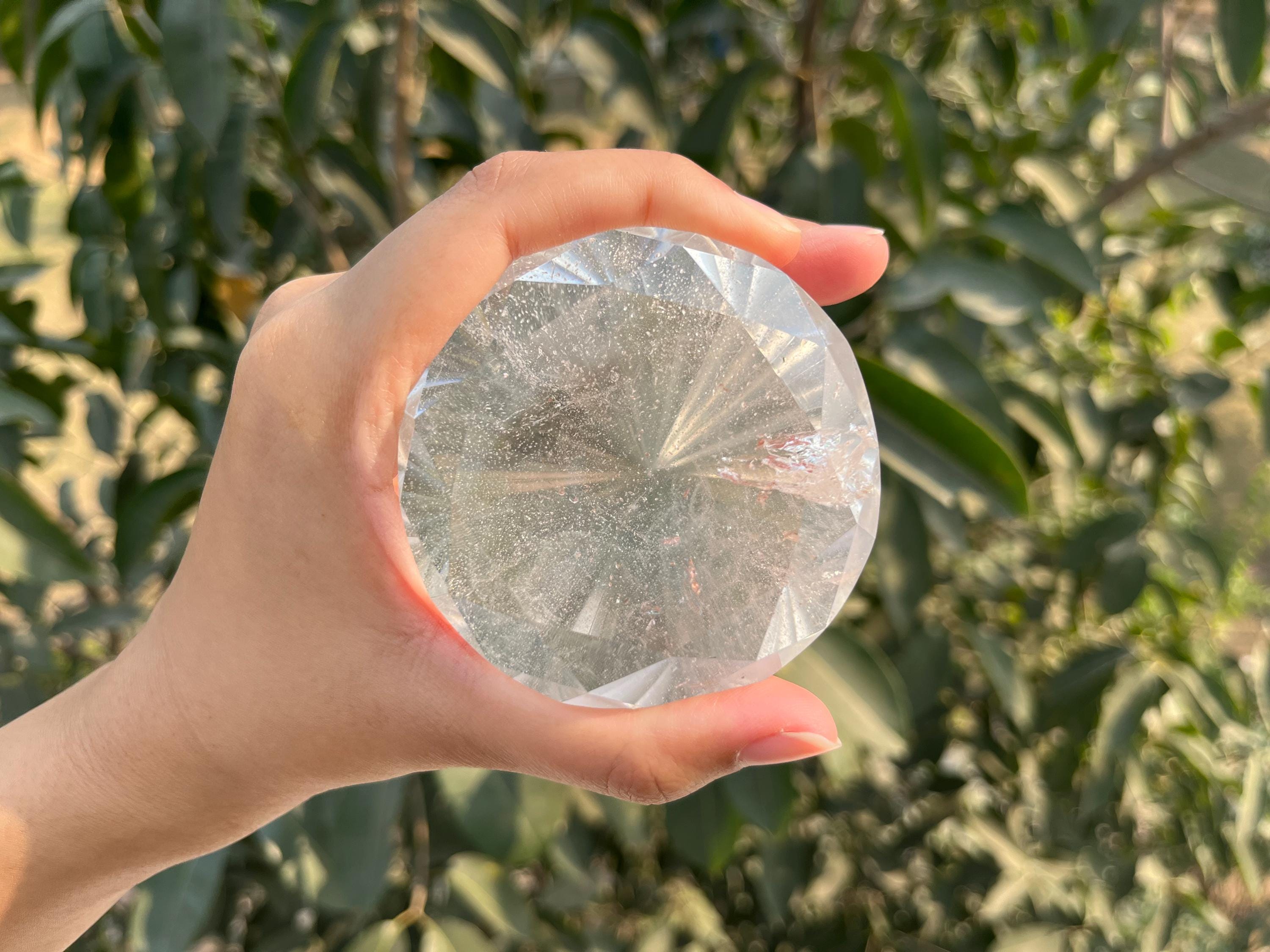 4.9" Himalayan Clear Quartz Extractor | Himalayan Clear Quartz Faceted ...