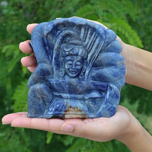 Blue Sapphire Shaiva Parvati | 8350 Carats/ 1670 Grams Shiva Parvati ...