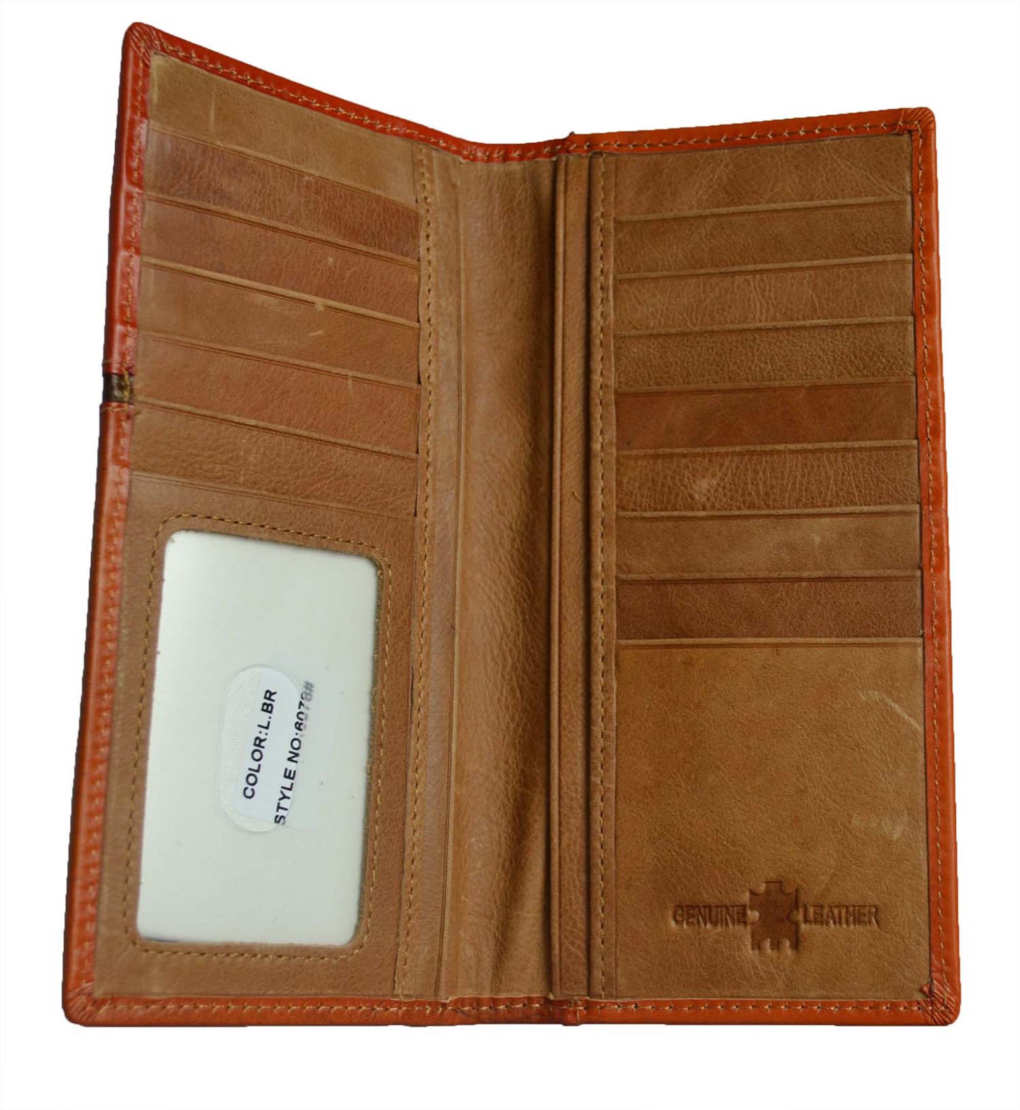 Men's Leather Wallet Western Cowboy Praying Cross Bi-fold - Etsy