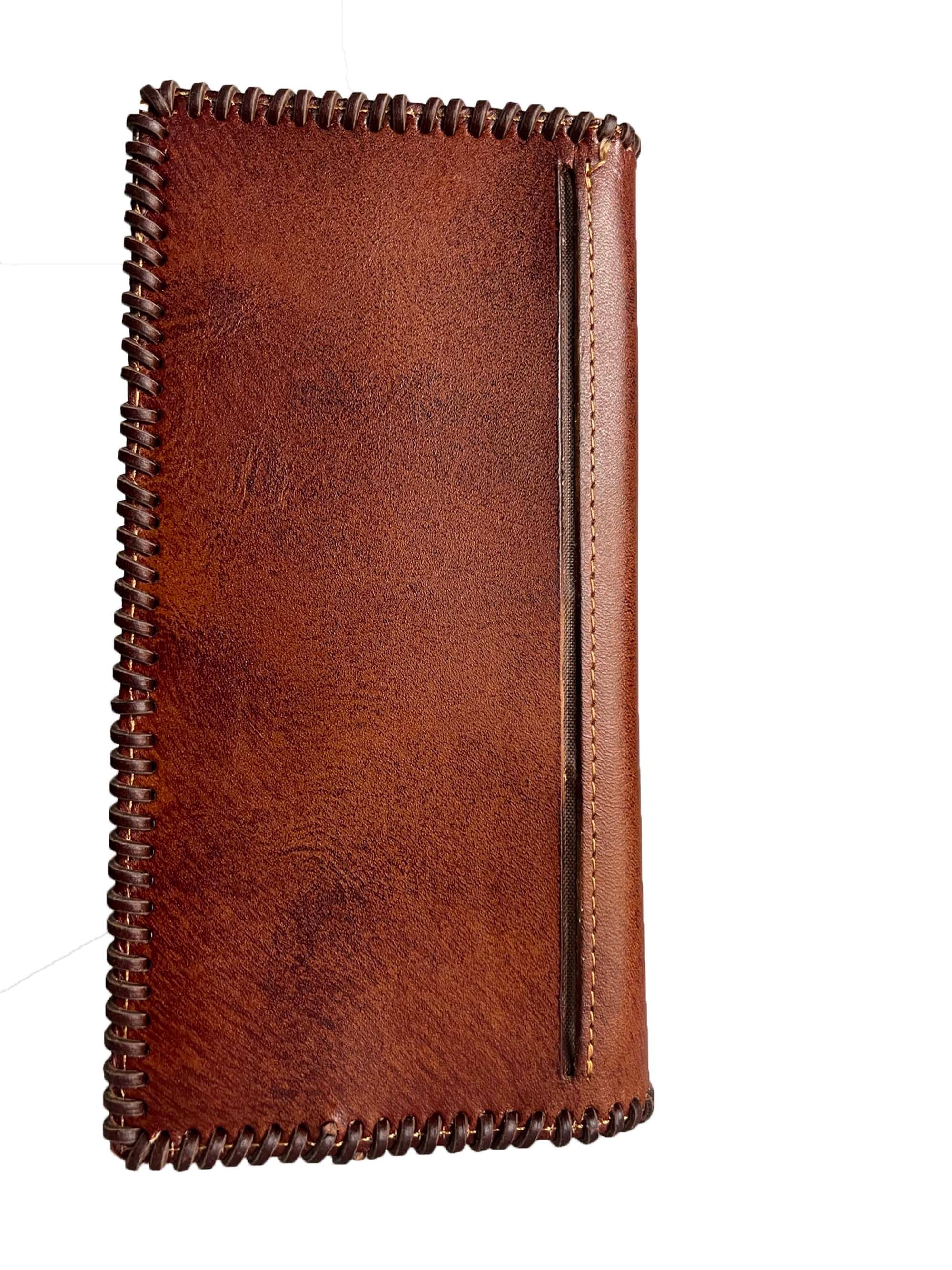 Men's Leather Bi-fold Western Men Wallets Cowboy Praying - Etsy
