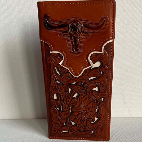 Western Checkbook - Etsy