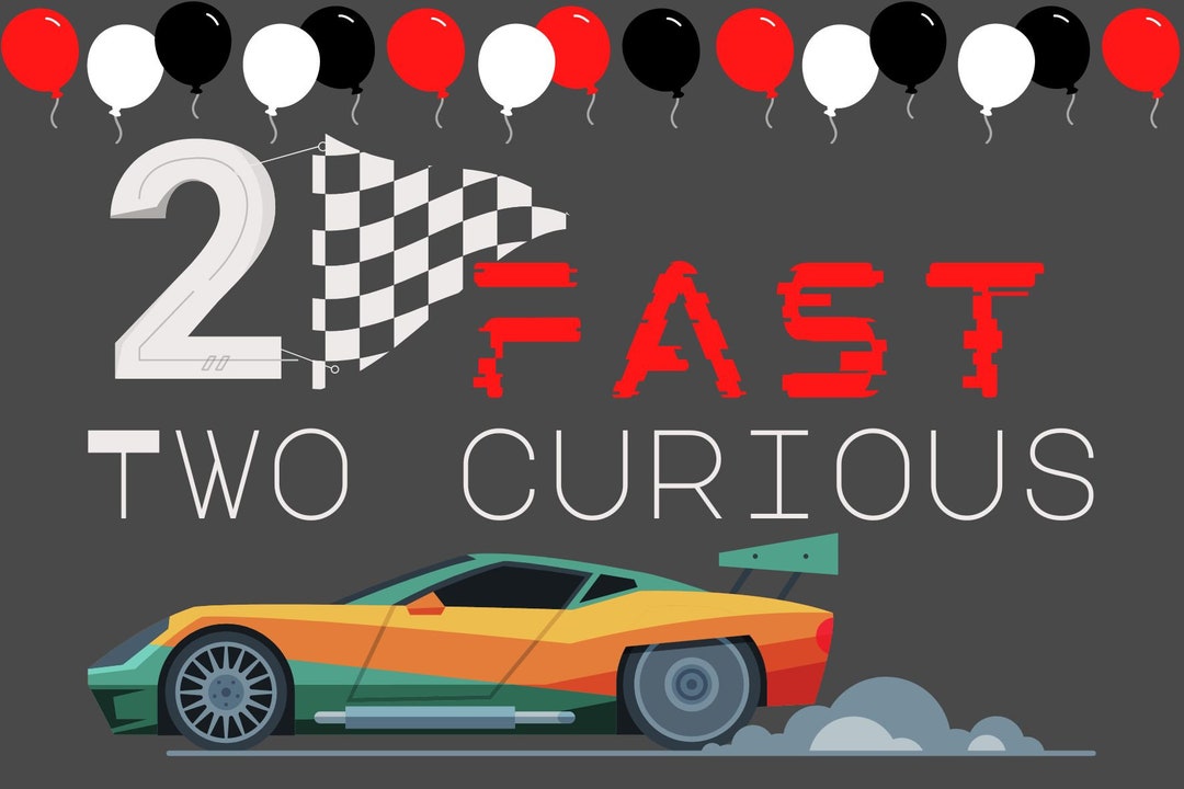 PRINTABLE Race Car Favor Labels D.I.Y Race Track Birthday Party Thank ...