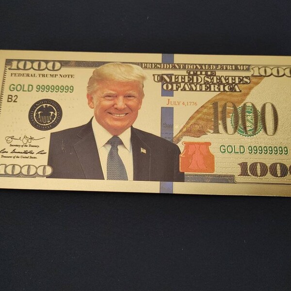 Trump Gold Coin - Etsy